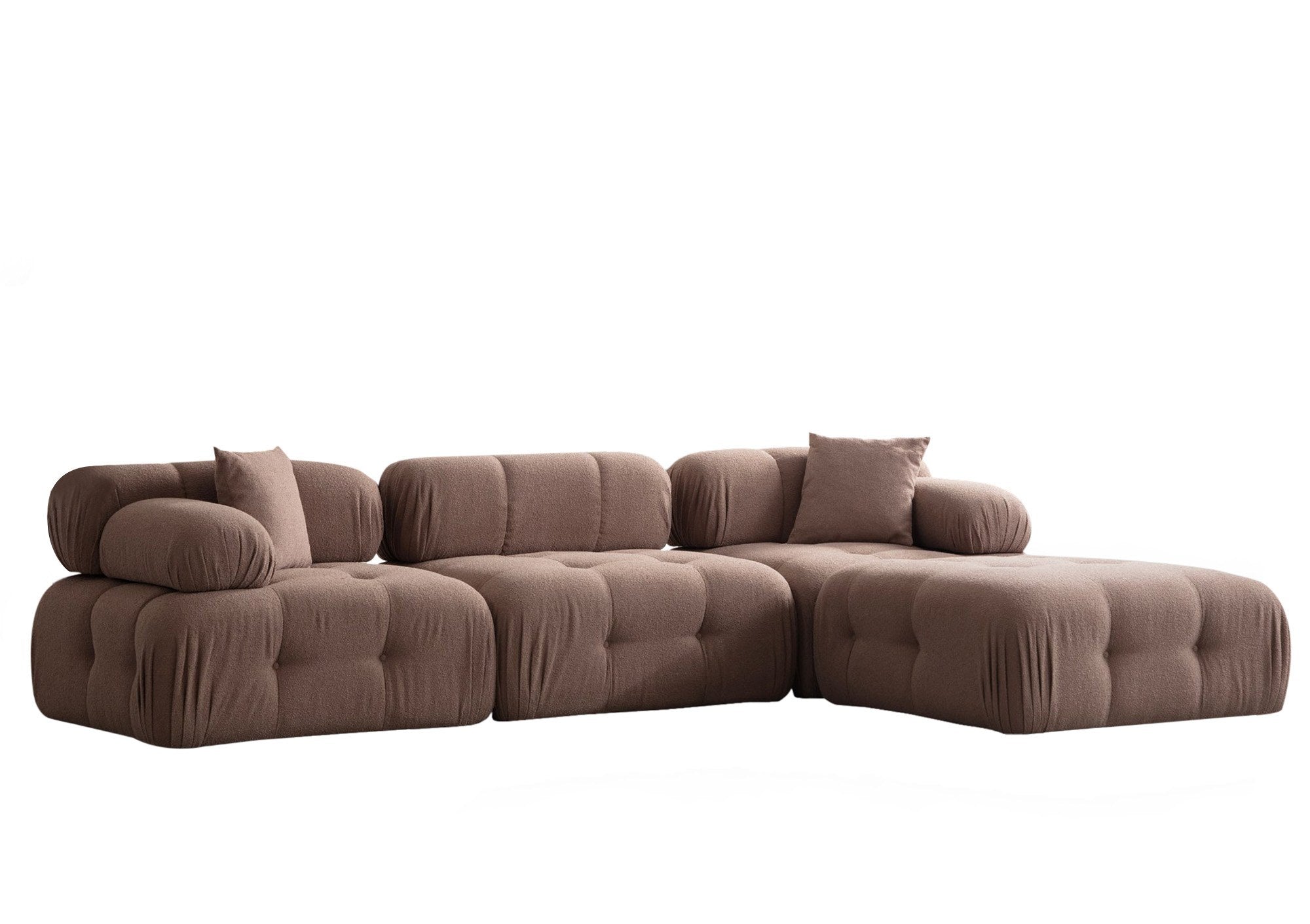 Modulaire zitbank Bubble Deluxe bouclé – NADUVI