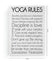 Wanddecoratie Yoga Rules – NADUVI