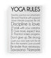 Wanddecoratie Yoga Rules – NADUVI