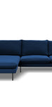 Hoekbank Vienna links velvet – NADUVI