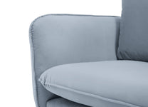 Hoekbank Vienna links velvet – NADUVI