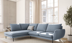 Hoekbank Vienna links velvet – NADUVI