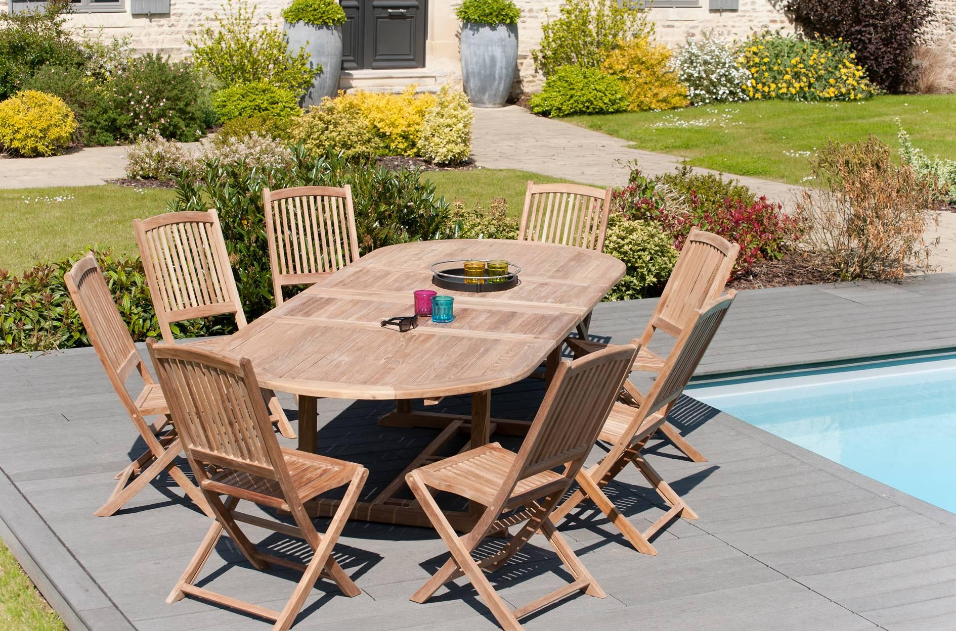 Tuintafel Filla teakhout – NADUVI