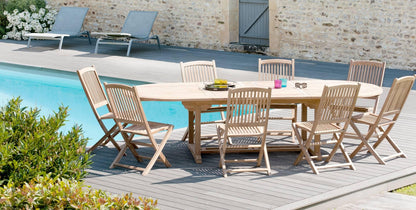 Tuintafel Filla teakhout – NADUVI