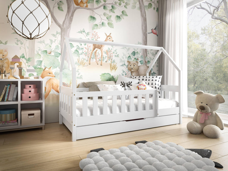 Kinderbed Lynn met lade en matras – NADUVI